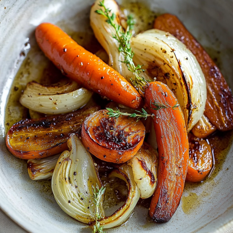 Delicious Balsamic Roasted Fennel and Carrots Recipe
