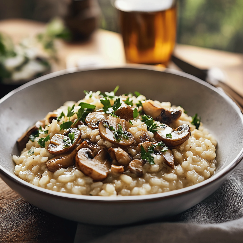 Delicious Mushroom Risotto Recipe