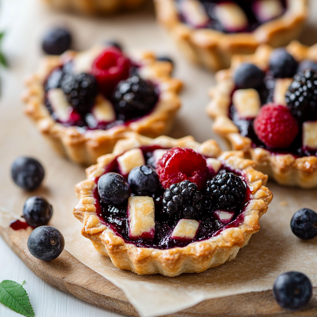Mini Berry Pies Recipe