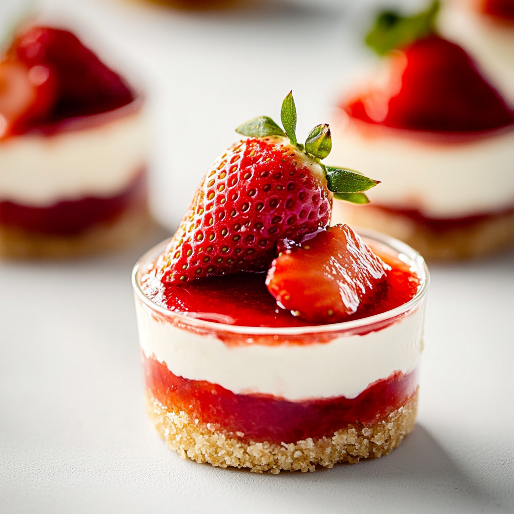 Strawberry Cheesecake Cup