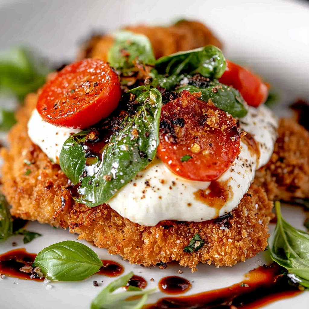 Crispy Chicken Caprese Recipe for Delightful Dining