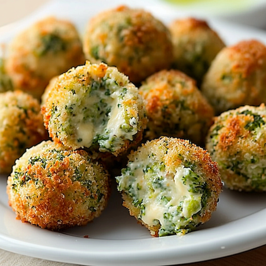 BROCCOLI CHEESE BALLS Recipe