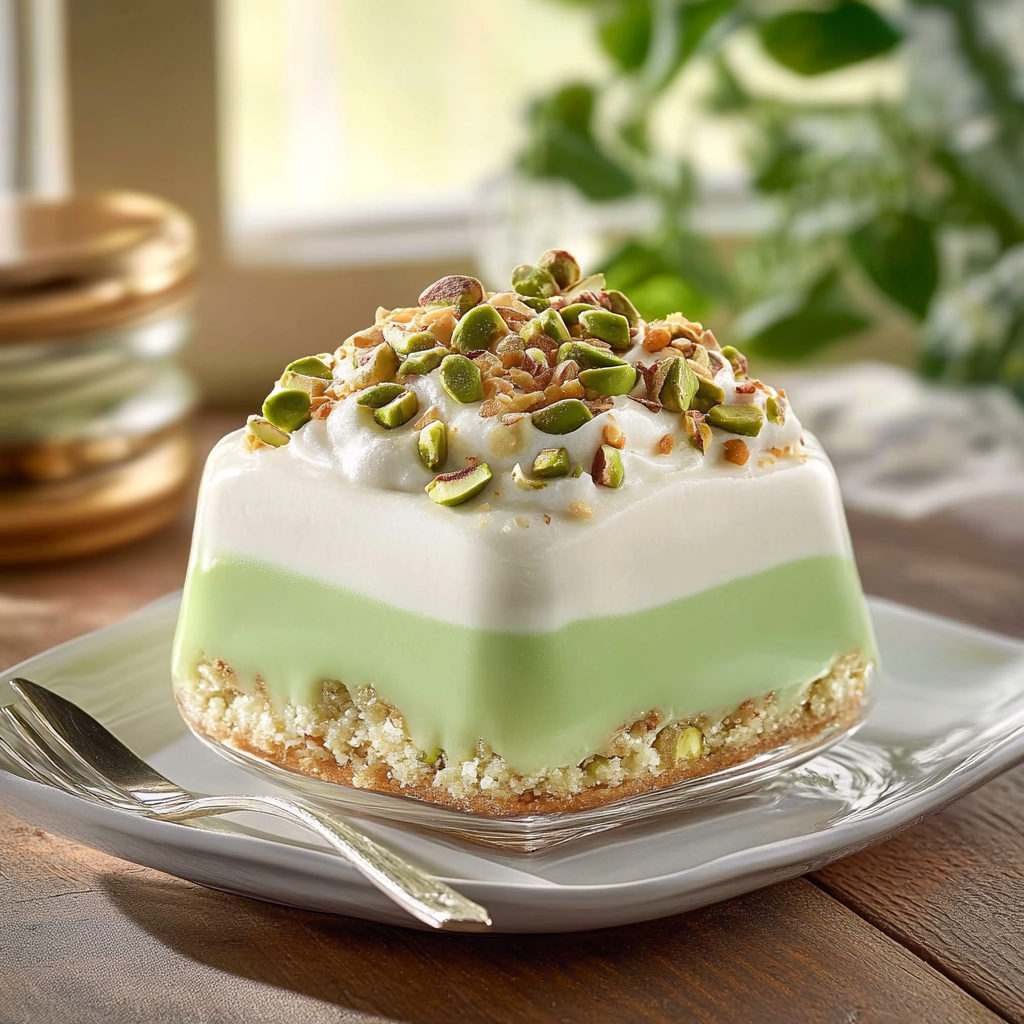 Easy Pistachio Pudding Dessert Recipe