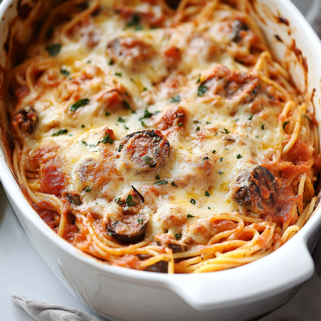 Easy Baked Spaghetti Recipe for Families