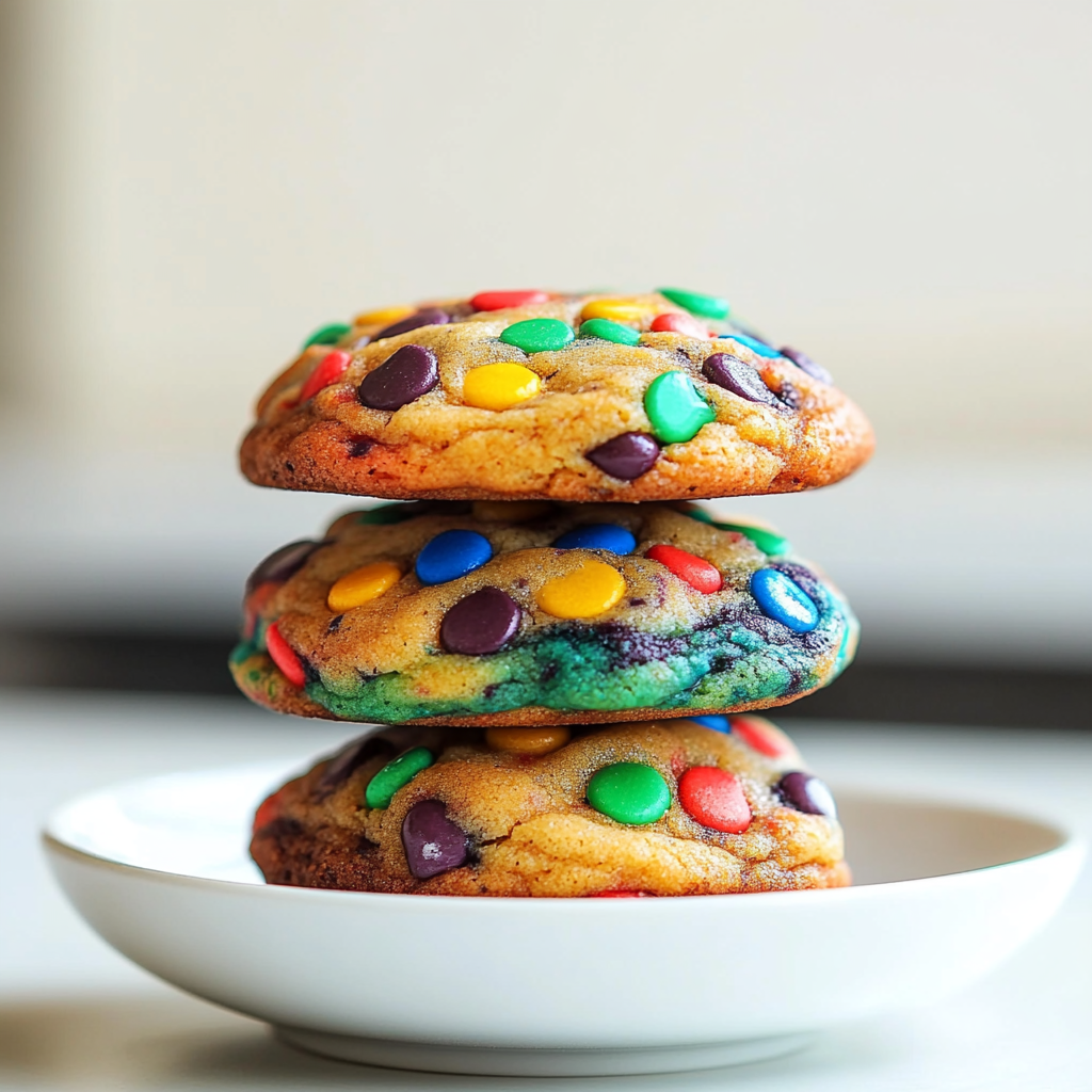 Delicious Rainbow Chip Cookies Recipe