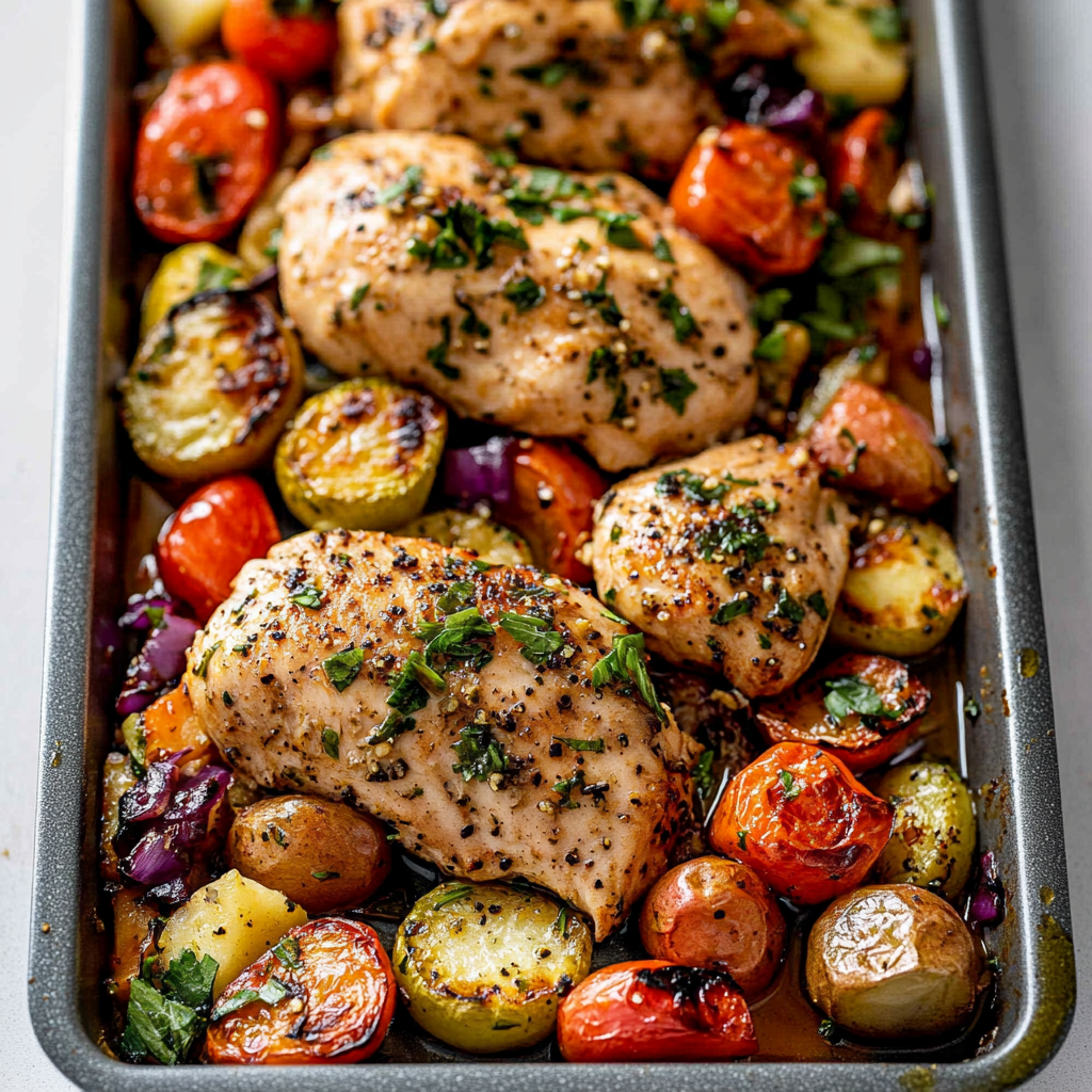 Easy Chicken and Vegetable Meal Prep