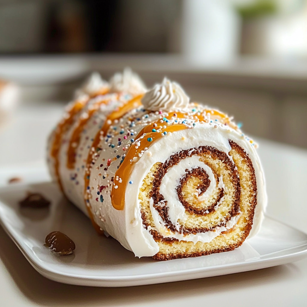 Birthday Cake Roll