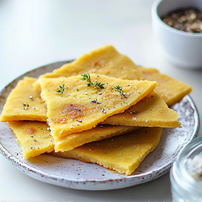 Socca Chickpea Flatbread