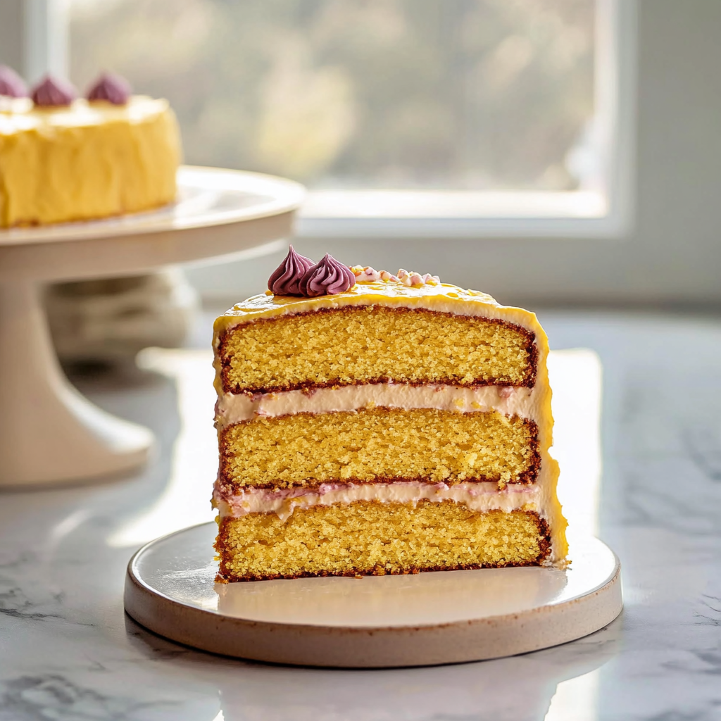 Delicious Yellow Layer Cake