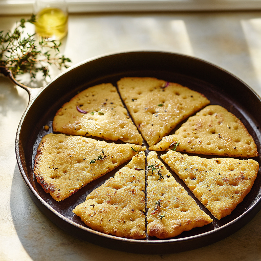 Socca Chickpea Flatbread