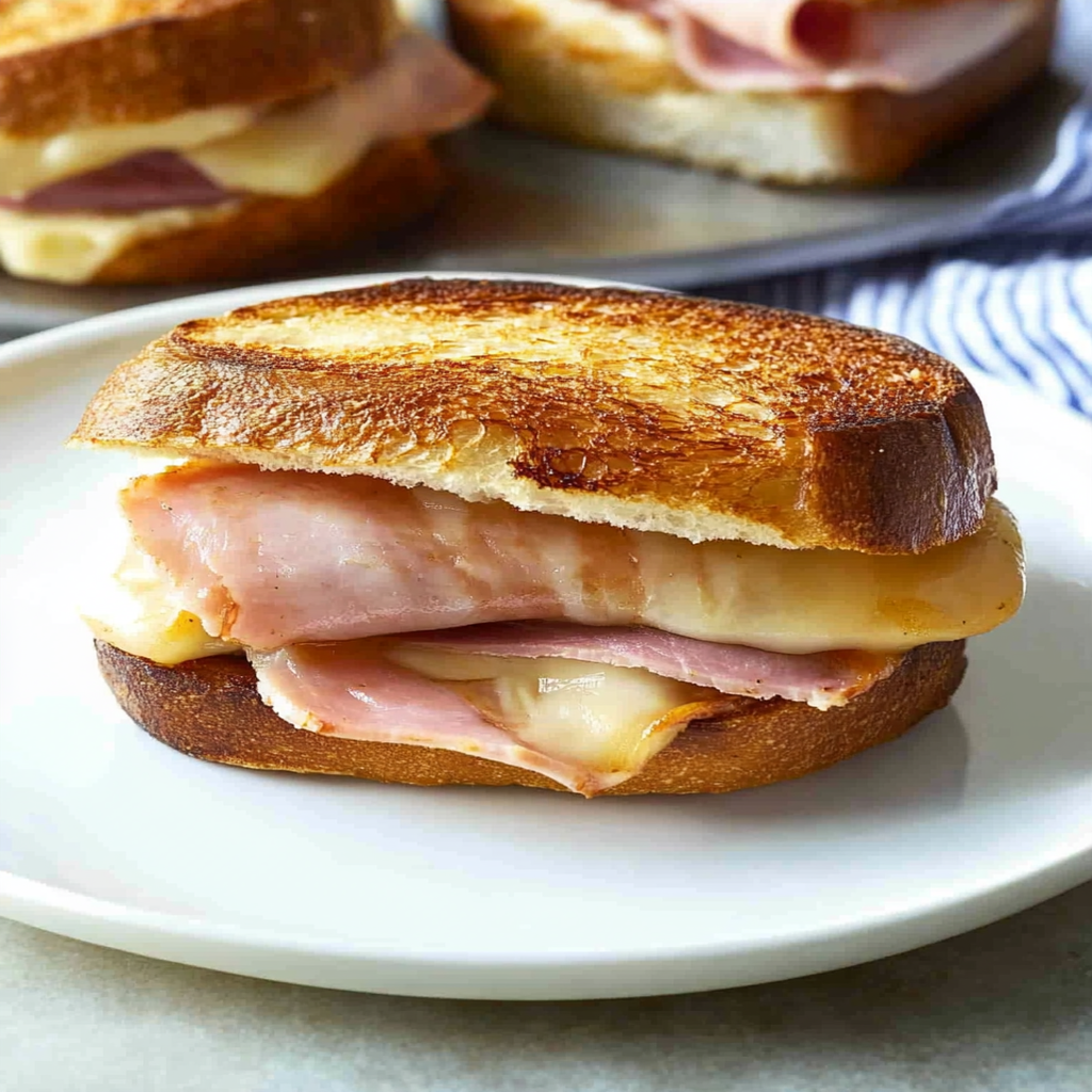 Hot Ham and Cheese Sandwiches