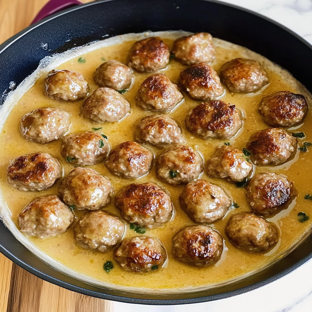 Swedish Meatballs with Frozen Meatballs