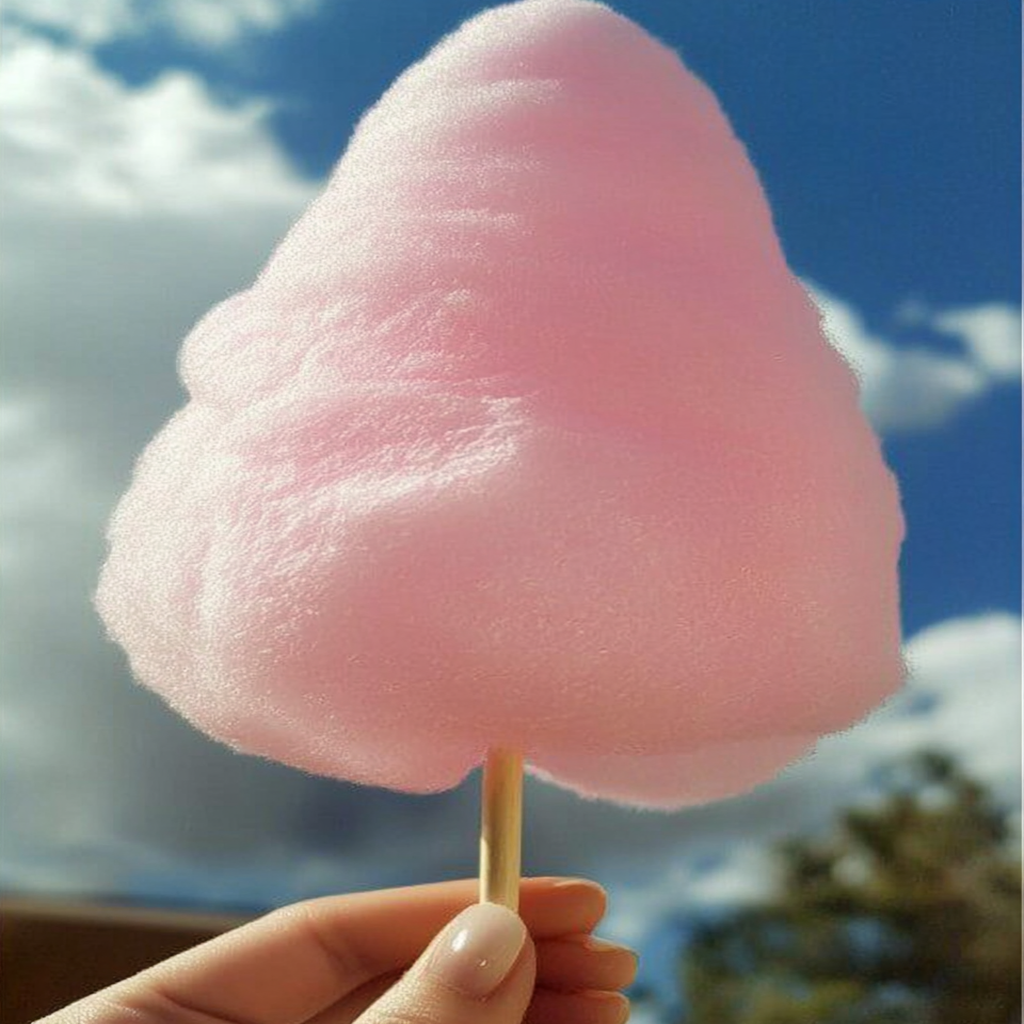Homemade Cotton Candy