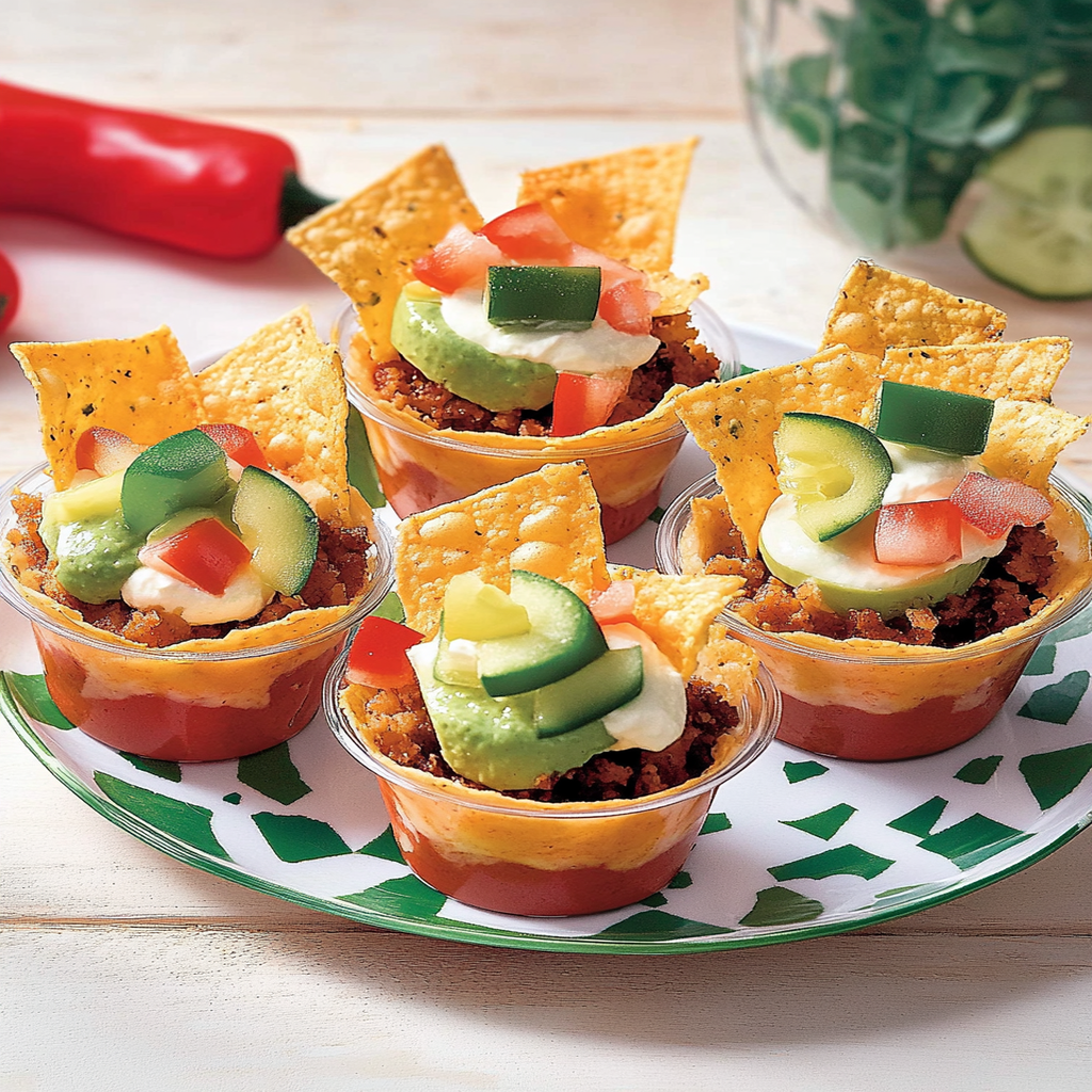 Cheesy Nacho Cups