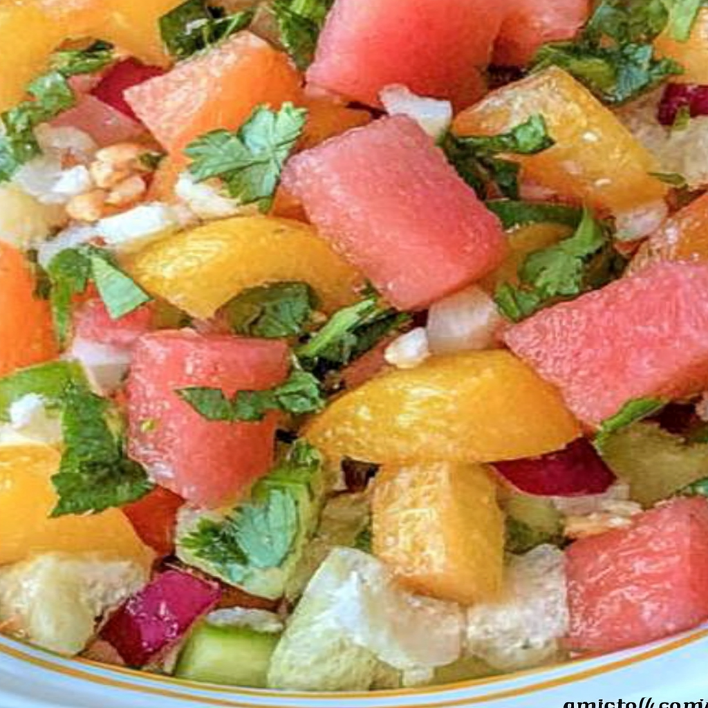Citrus Burst Watermelon Salad
