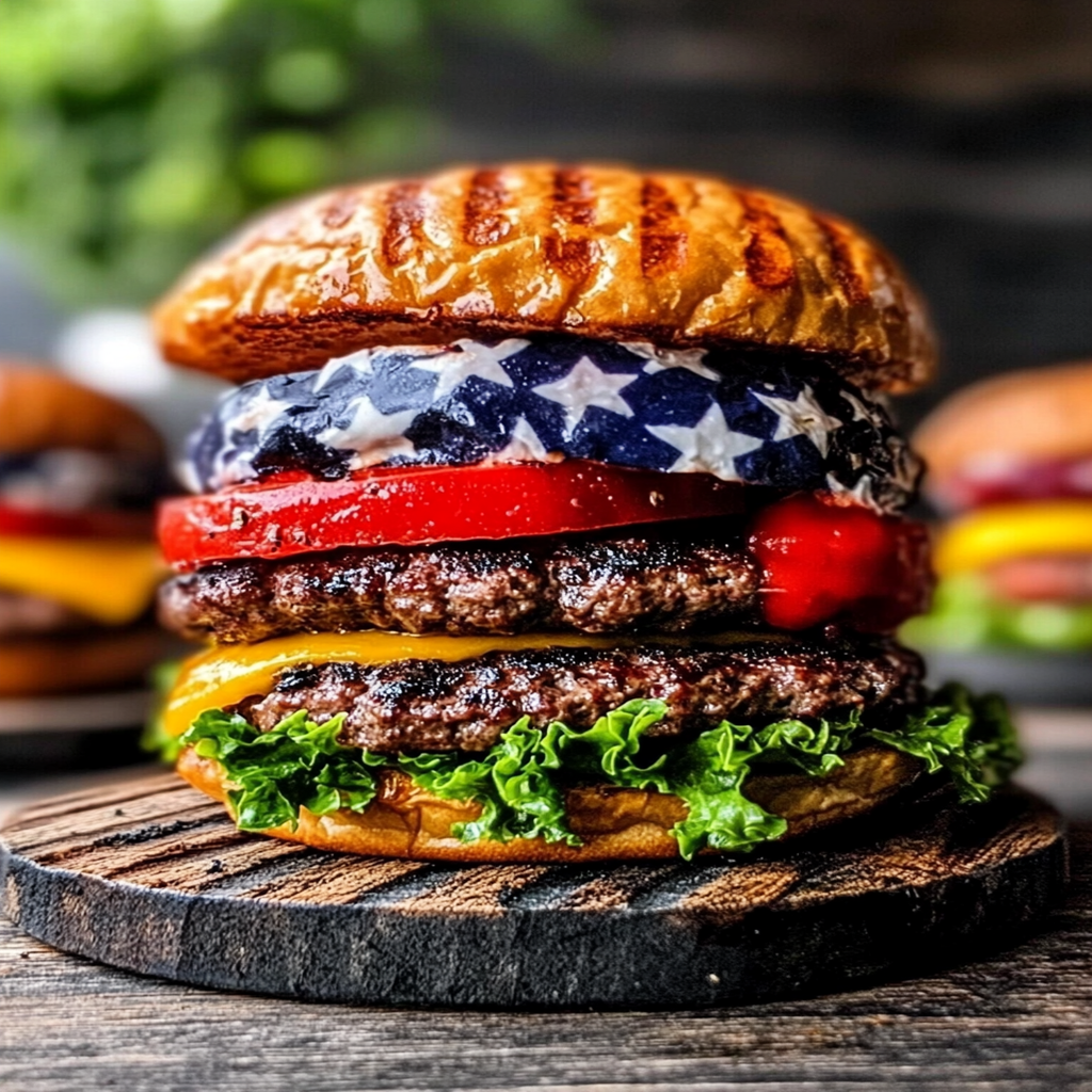 Grilled Burger Recipes 4th of July Special