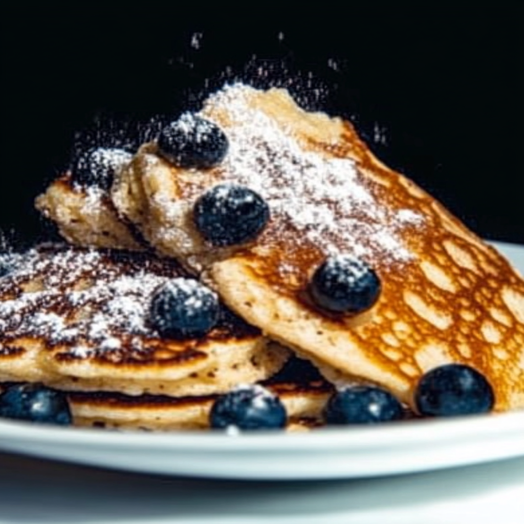 Huckleberry Buttermilk Pancakes