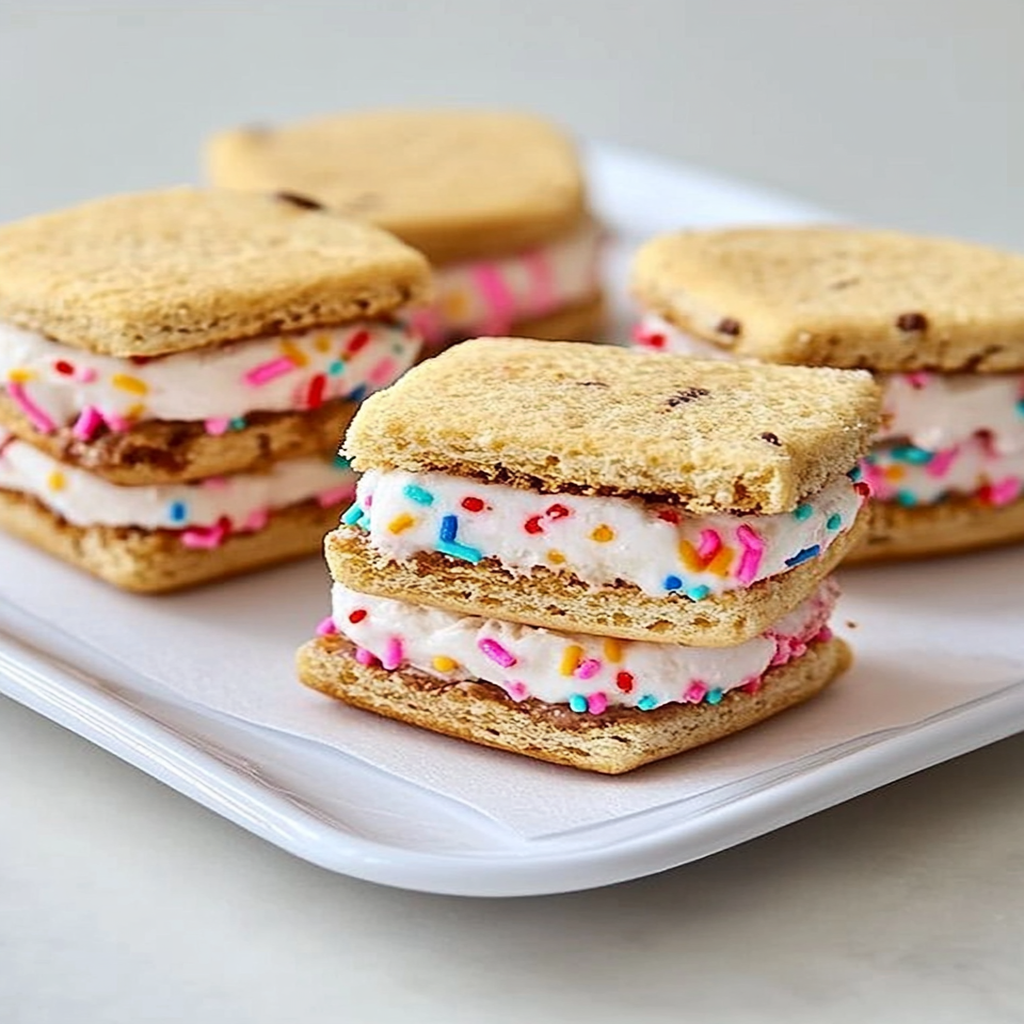 Mini Ice Cream Sandwiches – Cool Summer Snacks
