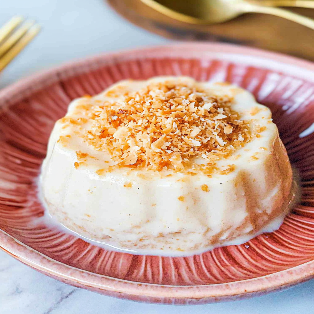 Tembleque Coconut Pudding