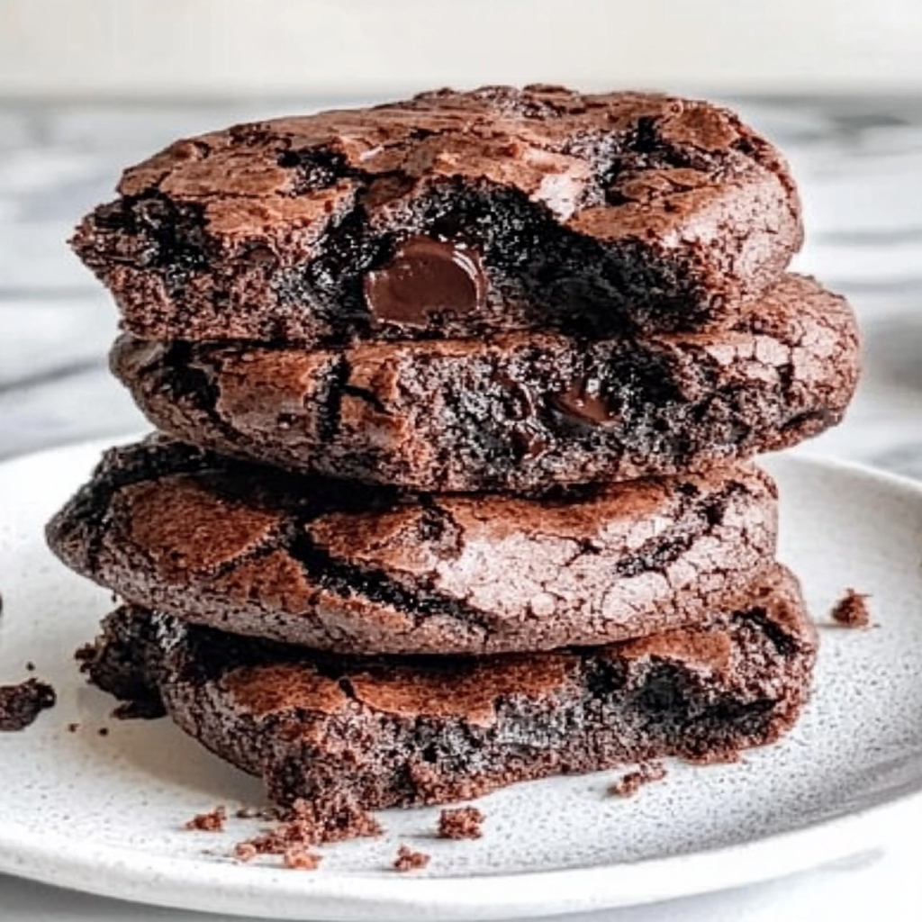 Cherry Dark Chocolate Dessert Brookies