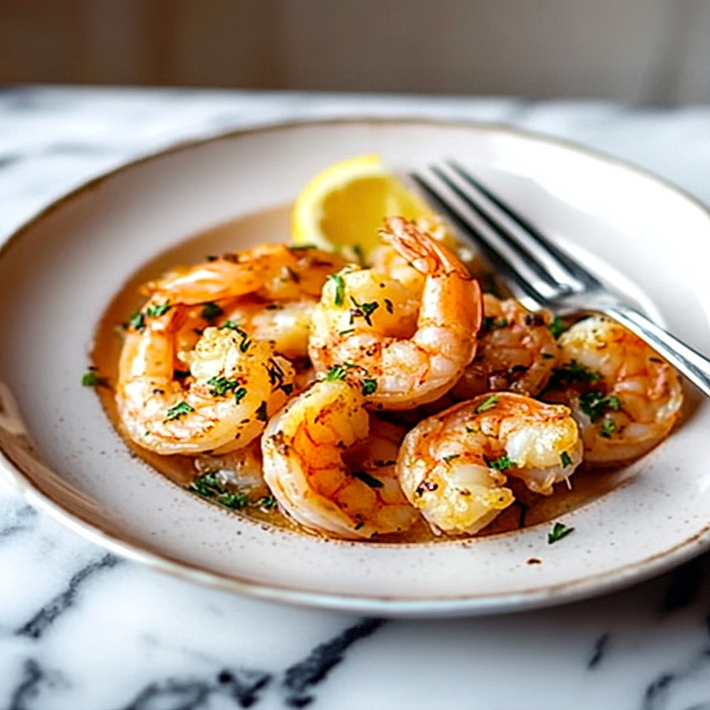 Crockpot Recipes for Zesty Lemon Garlic Shrimp