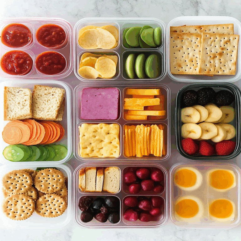 DIY Lunchables – Creative School Lunch Ideas