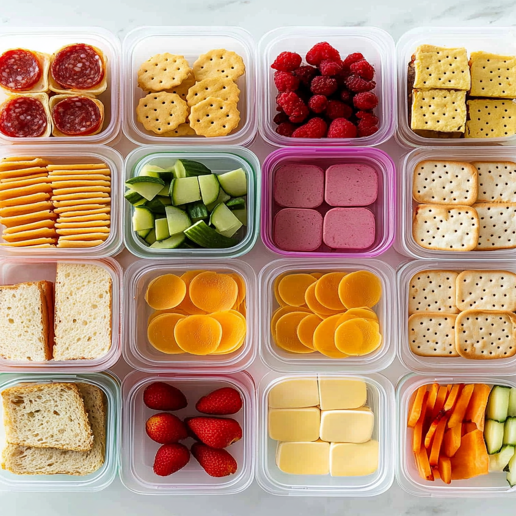 DIY Lunchables – Creative School Lunch Ideas