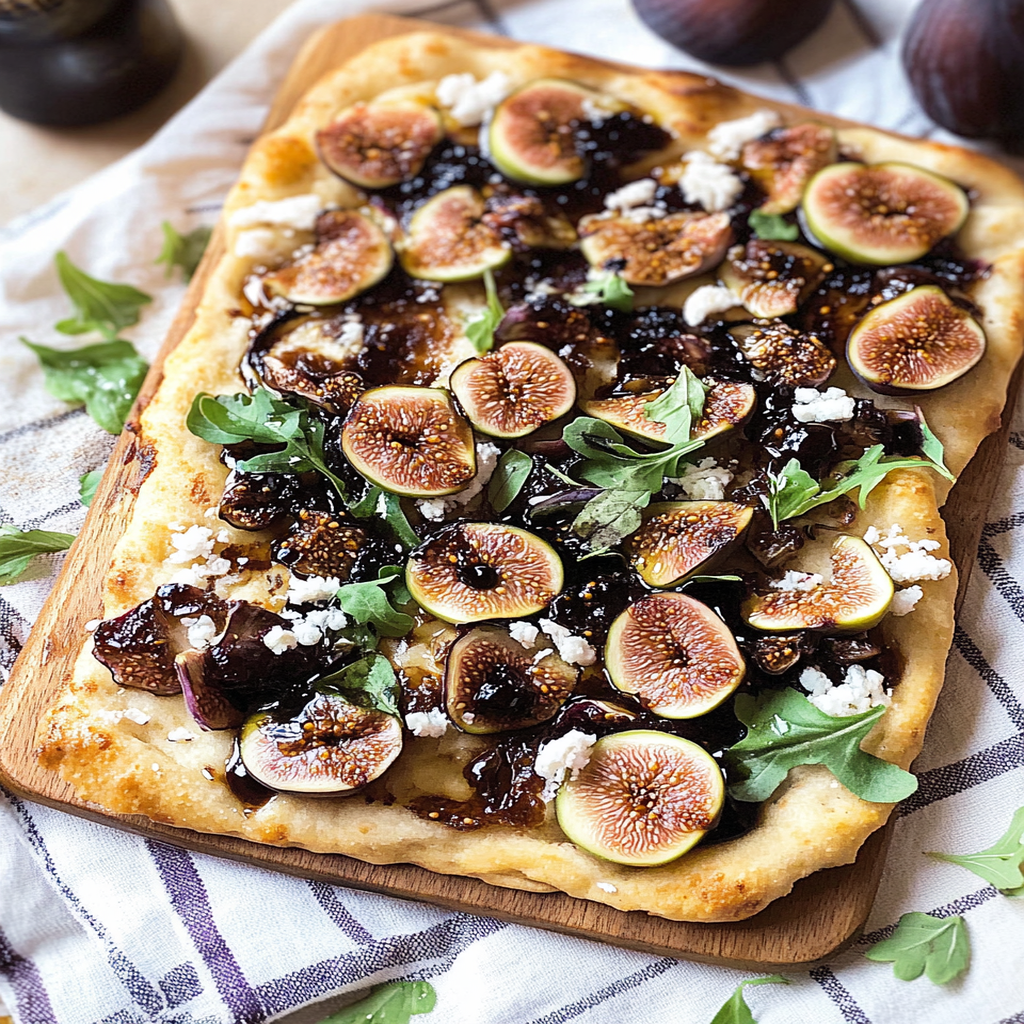 Fig and Balsamic Flatbread