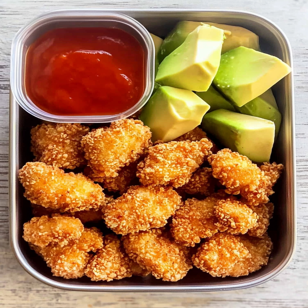 Homemade Chicken Nuggets for Lunch Boxes