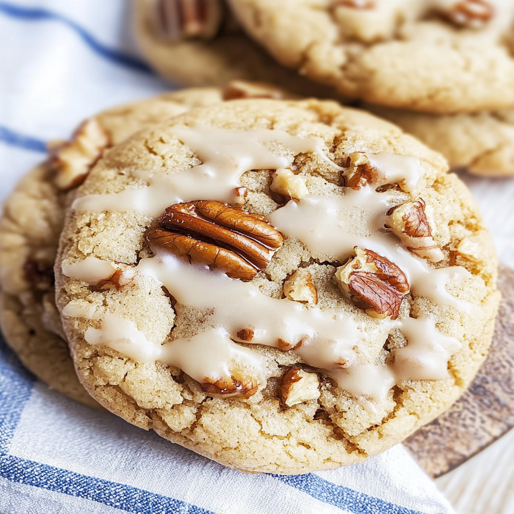 Maple Pecan Fall Treats Cookies