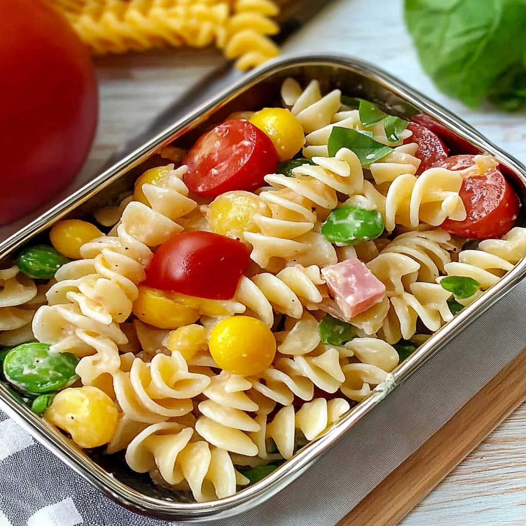 Quick Pasta Salad – A Simple School Lunch Delight