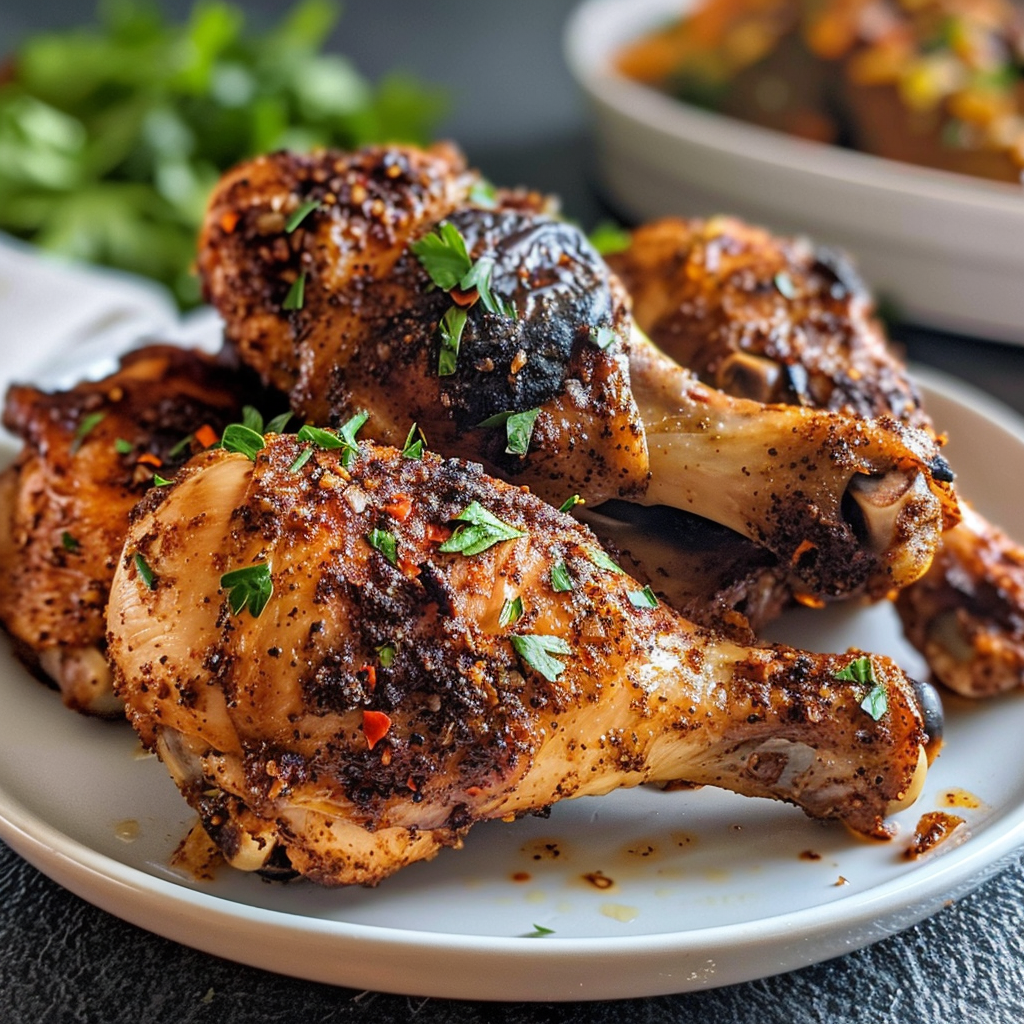 Cajun-Spiced Chicken Legs