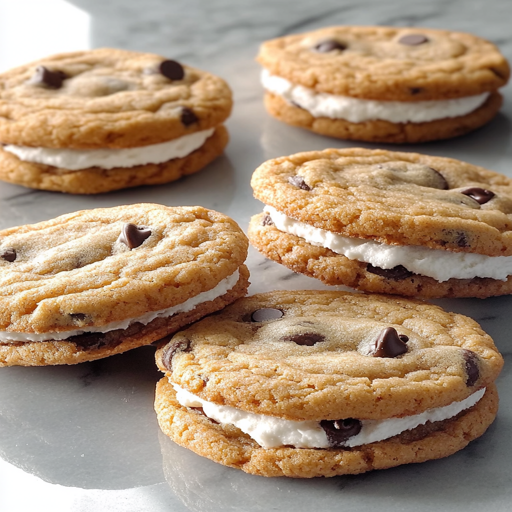 Chocolate Chip Cookie Sandwiches