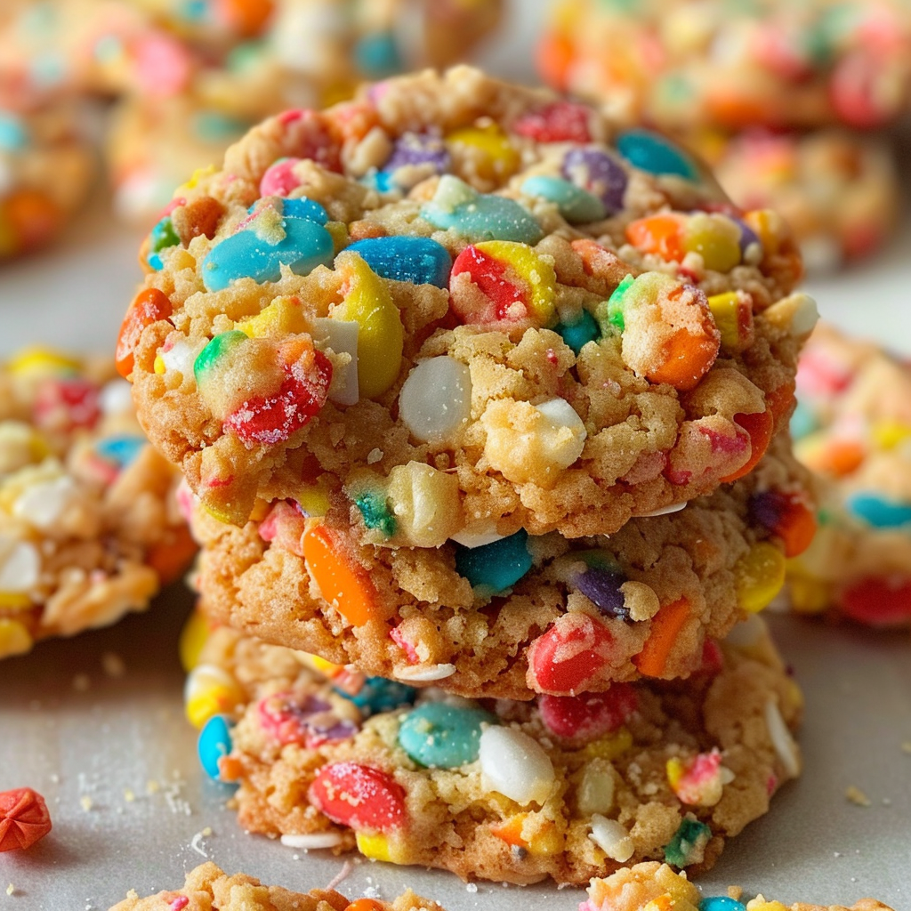 Fruity Pebble Cookies