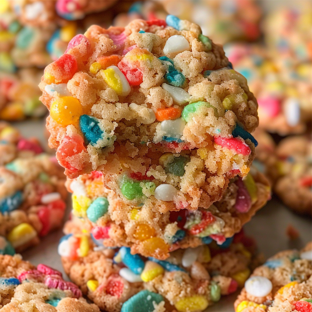 Fruity Pebble Cookies