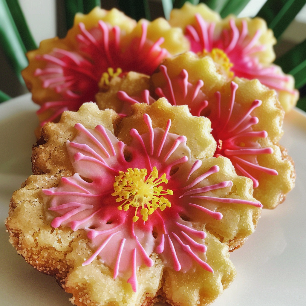 Hibiscus Cookies