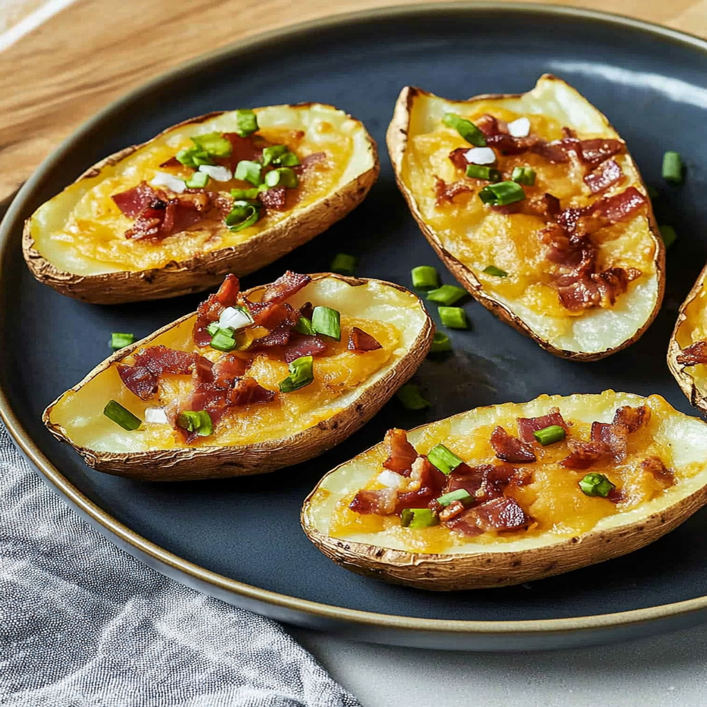 Loaded Baked Potato Skins