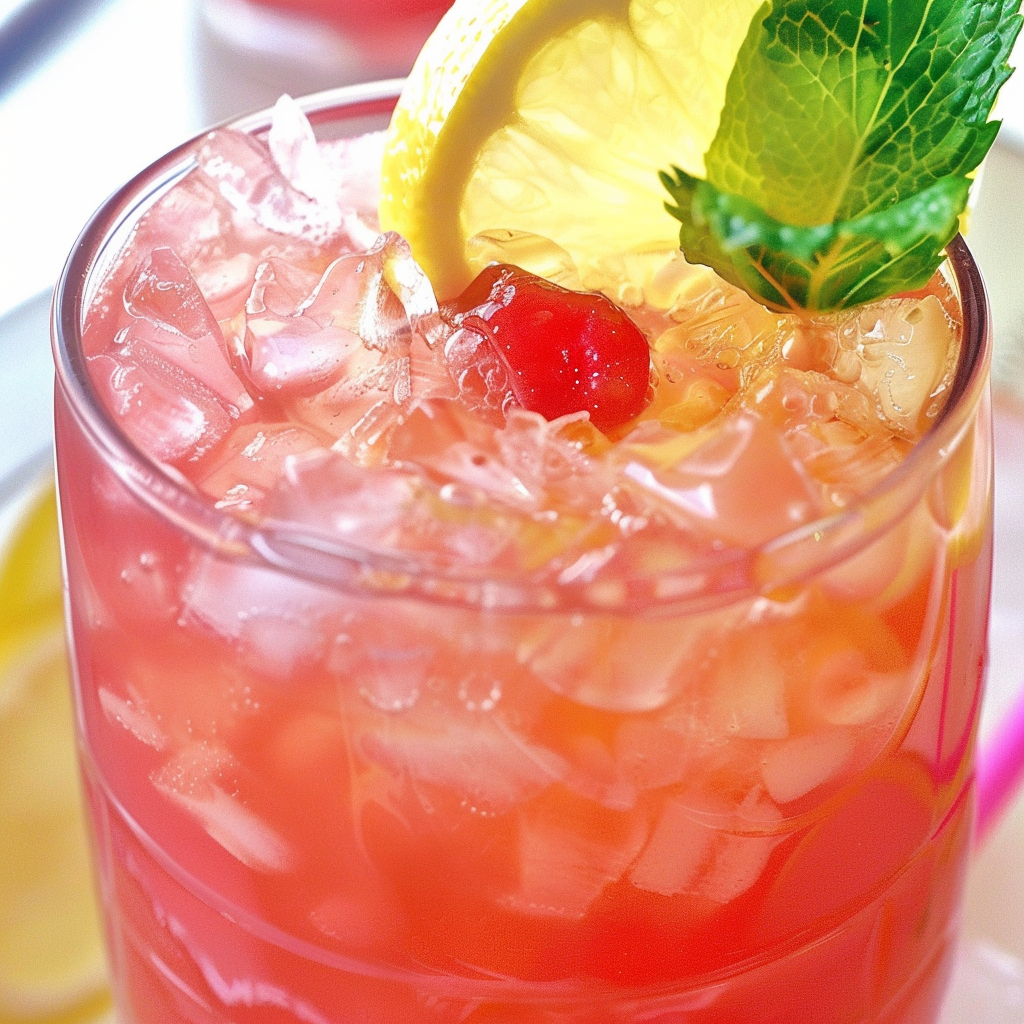 Pink Pirate Rum Punch