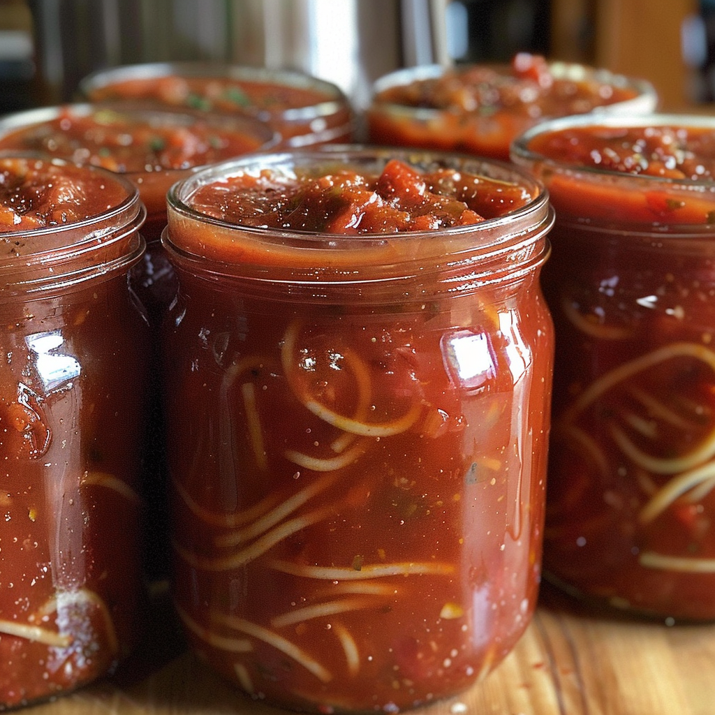 Canning Spaghetti Sauce