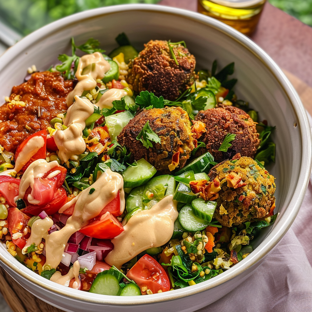 Mediterranean Falafel Bowl