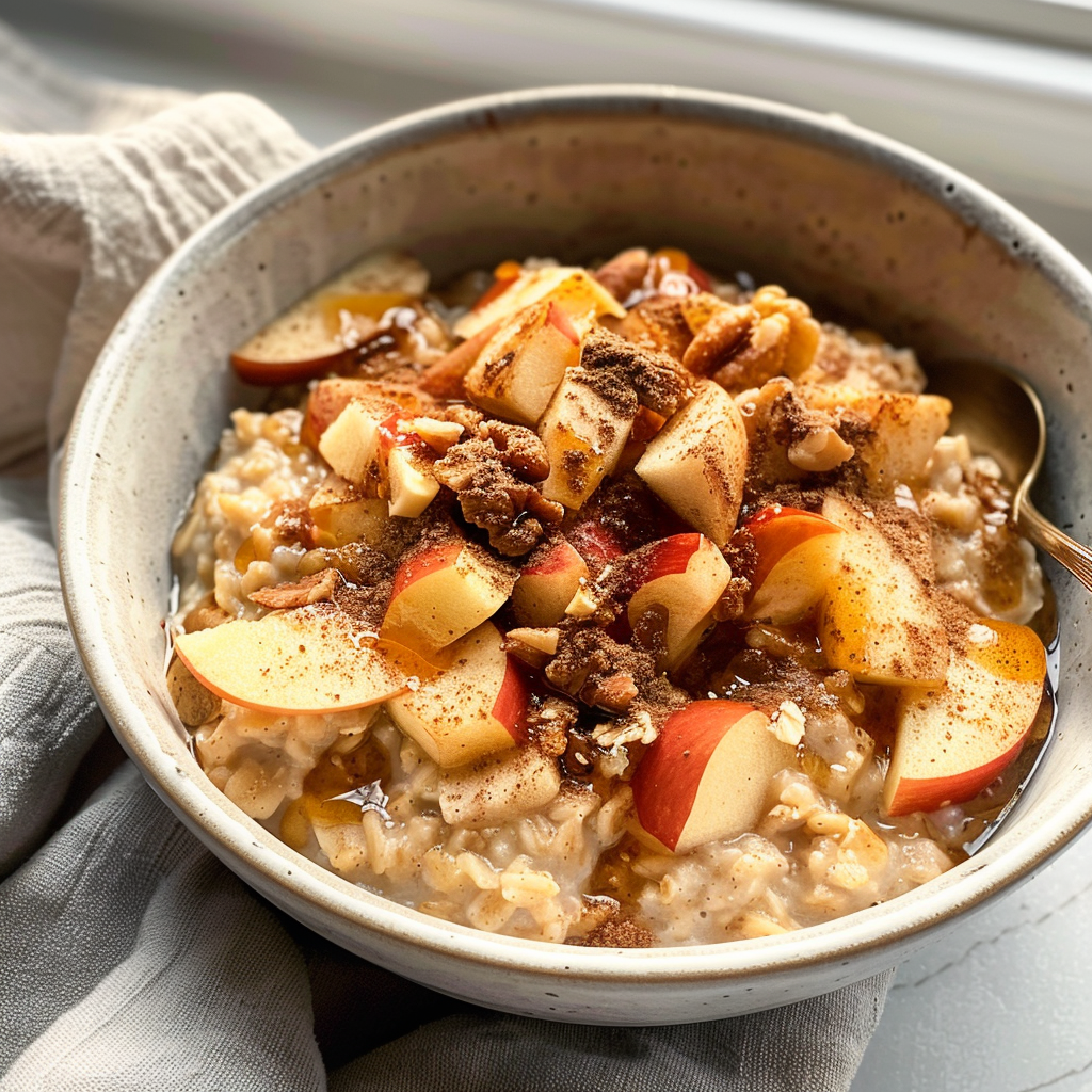 Apple Cinnamon Oatmeal