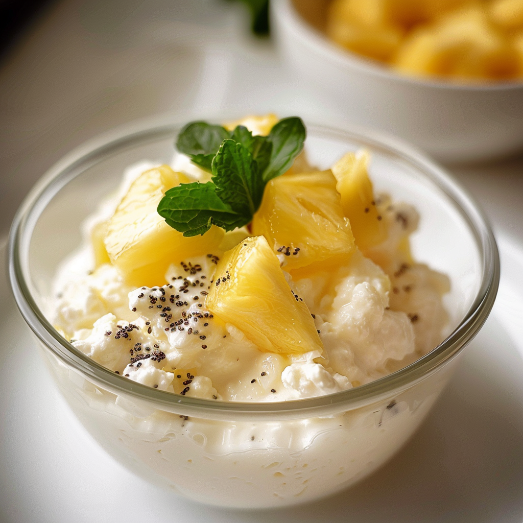 Cottage Cheese and Pineapple Delight