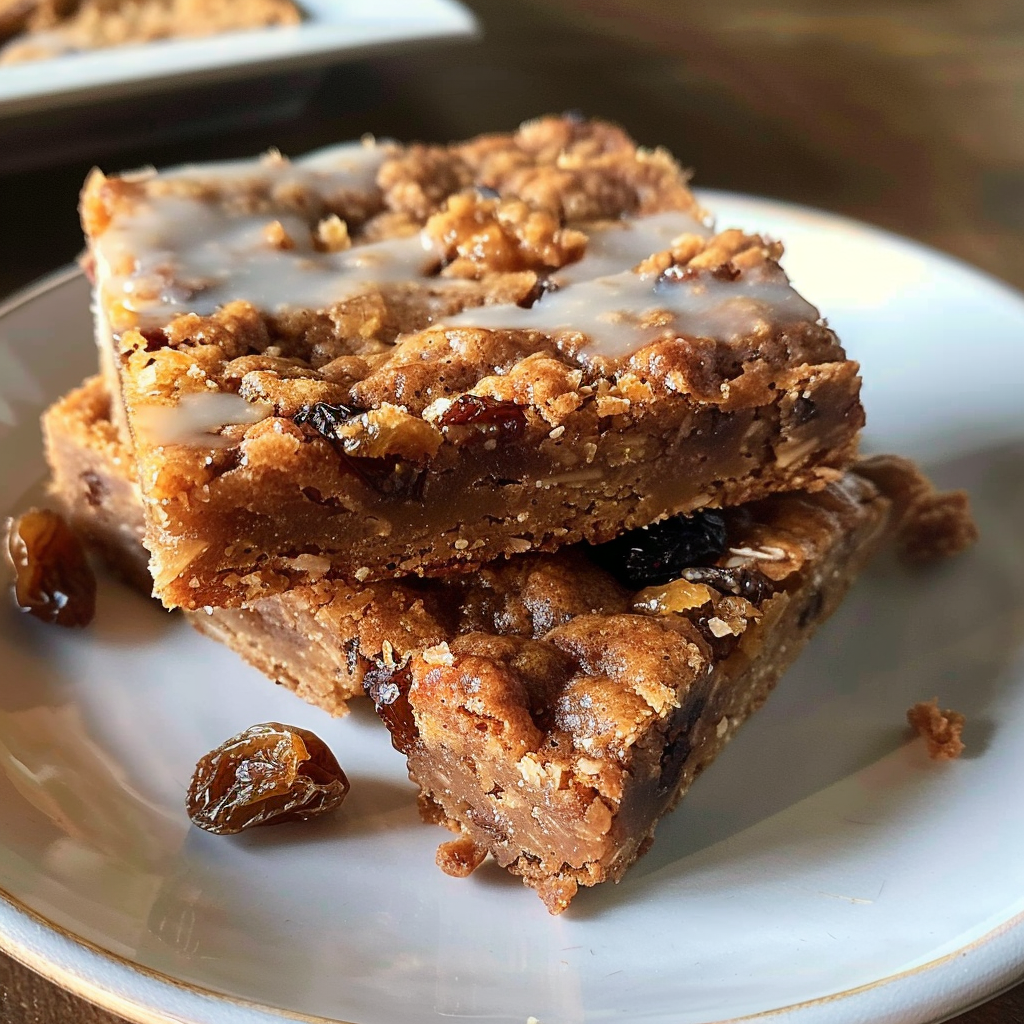 Old Fashioned Raisin Spice Bars