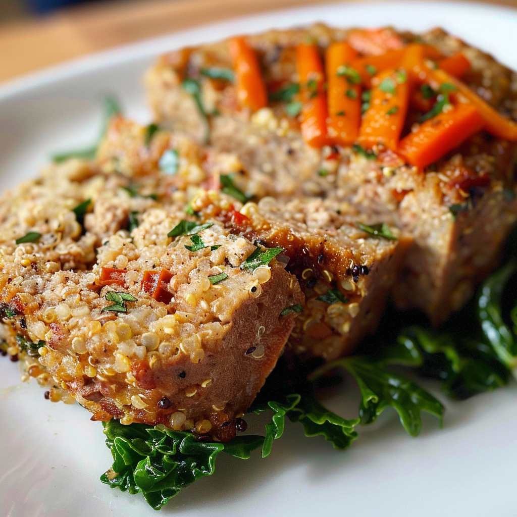 Turkey and Quinoa Meatloaf