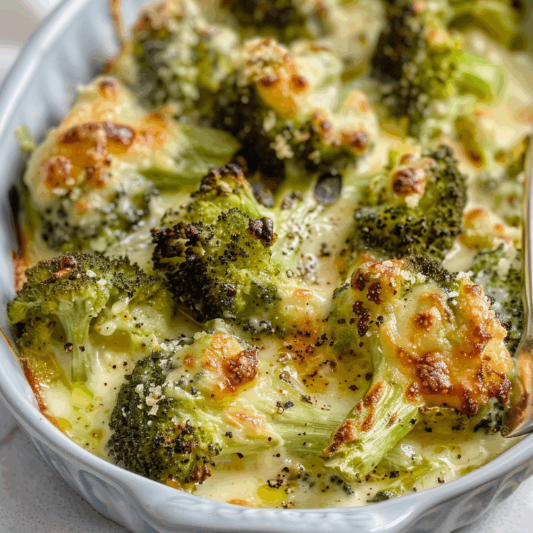 Cheesy Baked Broccoli Recipe for Kids