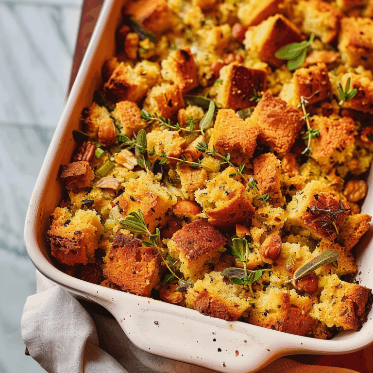 Cornbread Stuffing with Sage