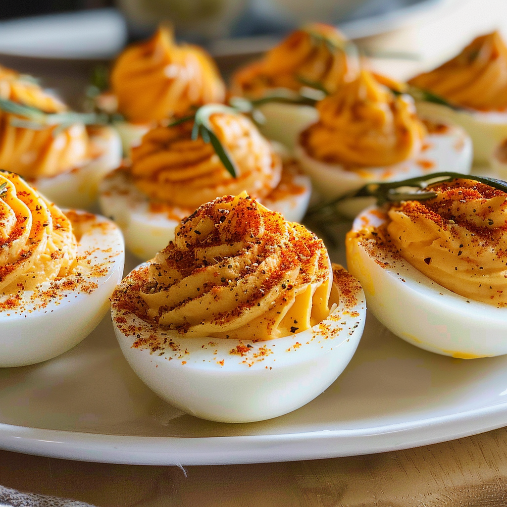 Deviled Eggs with Smoked Paprika