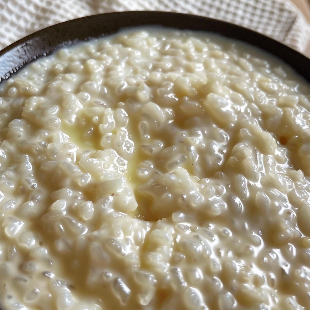 Creamy Milk Rice Pudding