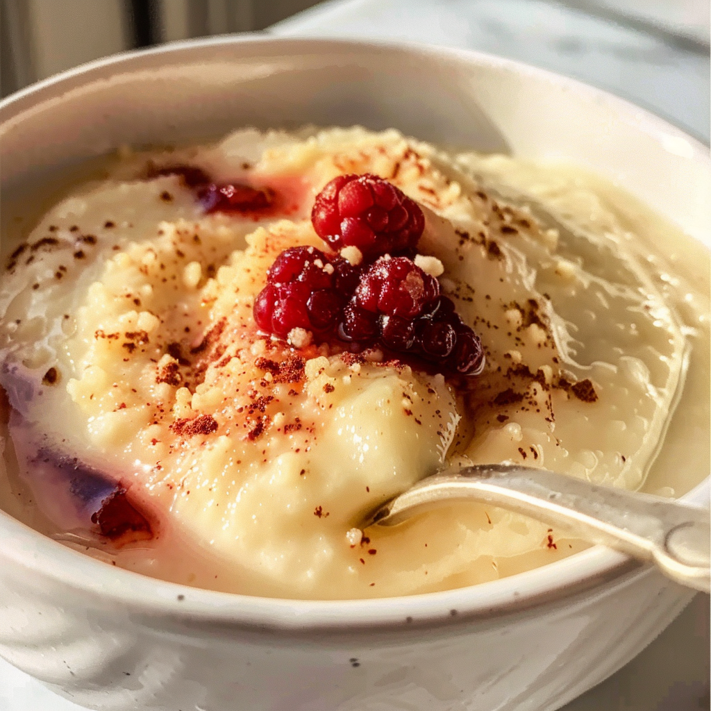 Milk Semolina Pudding