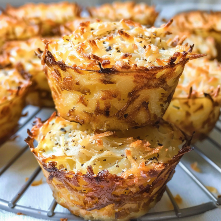 Baked Parmesan Hash Brown Cups
